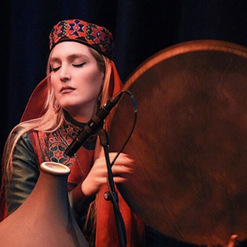 Negar Ezazi - Daf Player